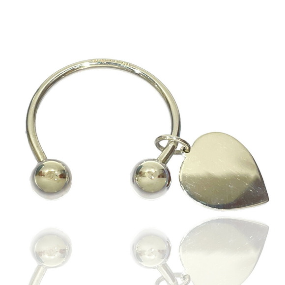 Tiffany & Co. | Jewelry | Tiffany Return To Tiffany Key Ring Heart Tag ...